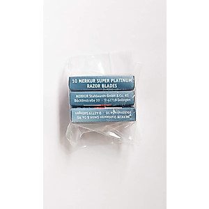 Merkur Double Edge Razor Blades, MK-911-3PK, 10 Count (Pack of 3)