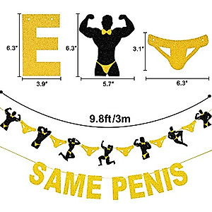 TMCCE Bachelorette Party Banner - Bachelorette Party Decorations Set, Hen Party Banner Sign Decorations and Bridal Shower Supplies Kit