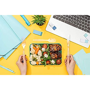 ROYAL CUTLERY CO. Disposable Cutlery set, Color: Clear, 360 Pieces, Heavy Duty Plastic Utensil Set, 180 Forks, 120 Spoons, 60 Knives.