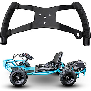 Qiilu Butterfly H Metal Sport Kart Racing Steering Wheel