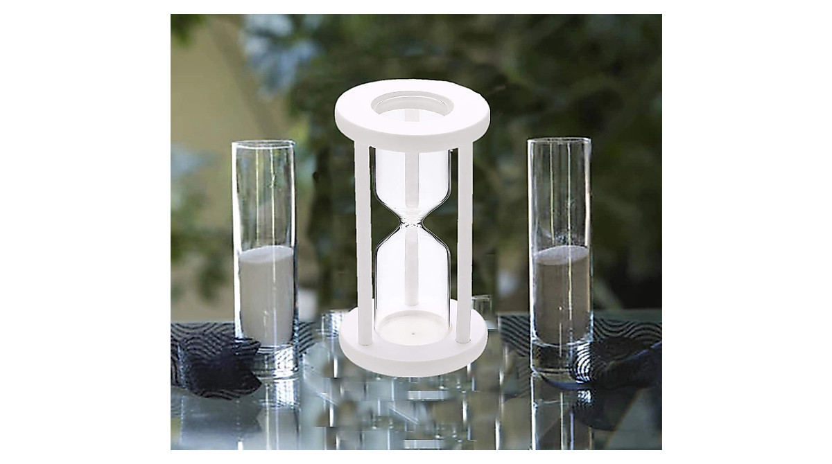 Personalized Fillable Hourglass Sand Timer for Weddings