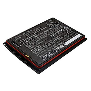 ASDQW 4000mAh/3.8V Replacement Battery for Honeywell 318-055-001, 318-055-002, 318-055-005, 318-055-067, CT50-BTSC CT40, CT40XP