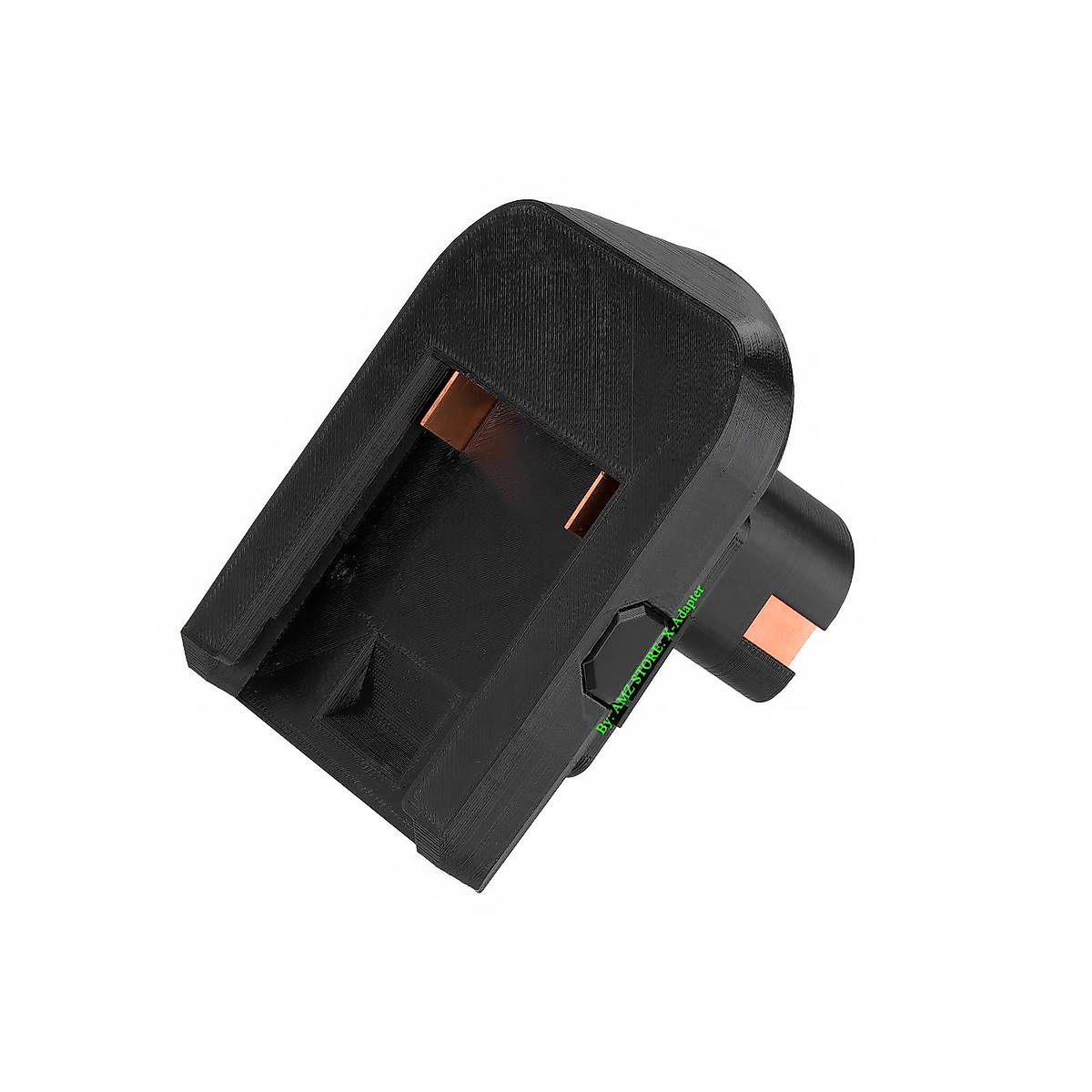 X-Adapter 1x Adapter for Ryobi 18v Tools Works On Bosch 18v Blue Professional Batteries (Not 18v PBA All Battery)- Adapter Only, Black (BS-RY18)