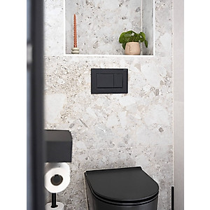 Geberit 115.883.16.1 Toilets and Bidets, Matte black/black