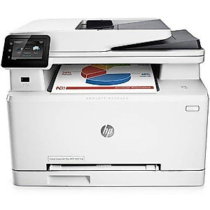 HP Laserjet Pro M277c6 Wireless All-in-One Color Printer (New Model for M277dw) (Renewed)