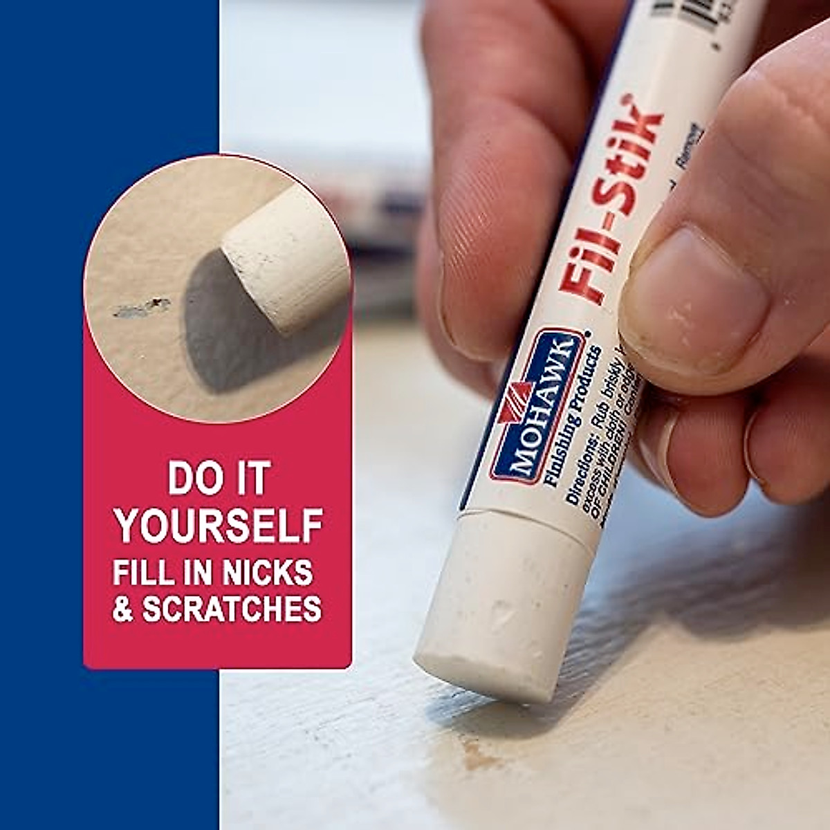 Mohawk Finishing Products Fil-Stik Putty Stick, White ‎M230-0202, 1 Count