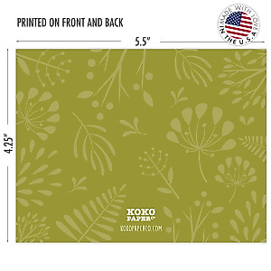 Woodland Animals Baby Shower Thank You Cards. Set of 25 5.5” x 4.25” Flat Note Cards and A2 White Envelopes. Printed on Heavy Card Stock.