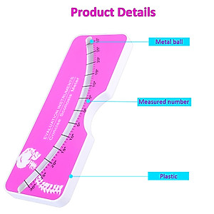 Scoliometer Meter Device 0-30° Measurement For Measuring Spinal Alignments Measure Spine