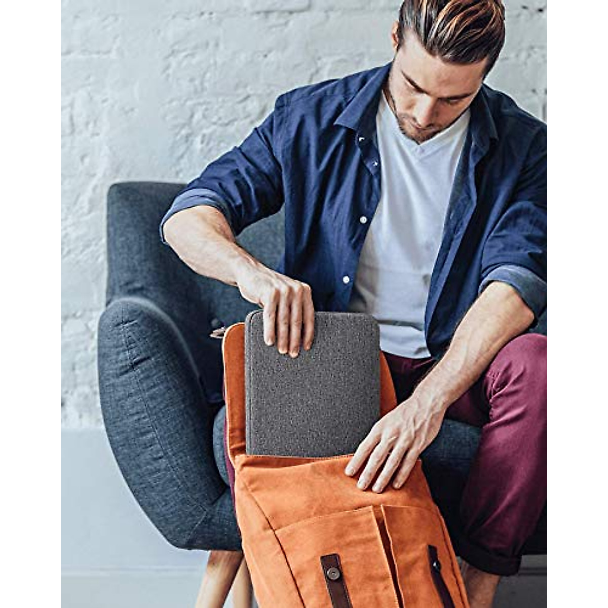 Inateck 12.3-13 Inch Laptop Case Sleeve 360° Protection Compatible with 13 inch MacBook Air M2/M1 2018-2022 A2337/A2179, MacBook Pro M2/M1 2016-2022, Surface Pro 9/8/7/6/X/5/4/3 with Accesory Bag