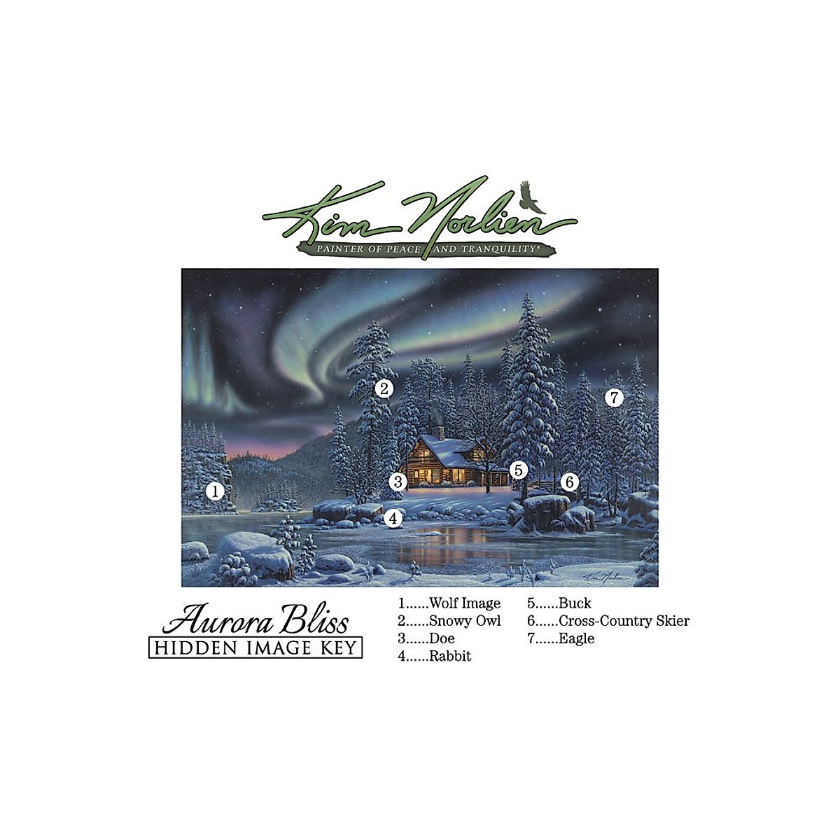 Rivers of Life, Aurora Bliss and Fire & Ice Trilogy by Kim Norlien 3 Framed Print Grouping Northern Lights Wolves Log Cabin Winter Full Moon Stars Campfire Art Print Pictures