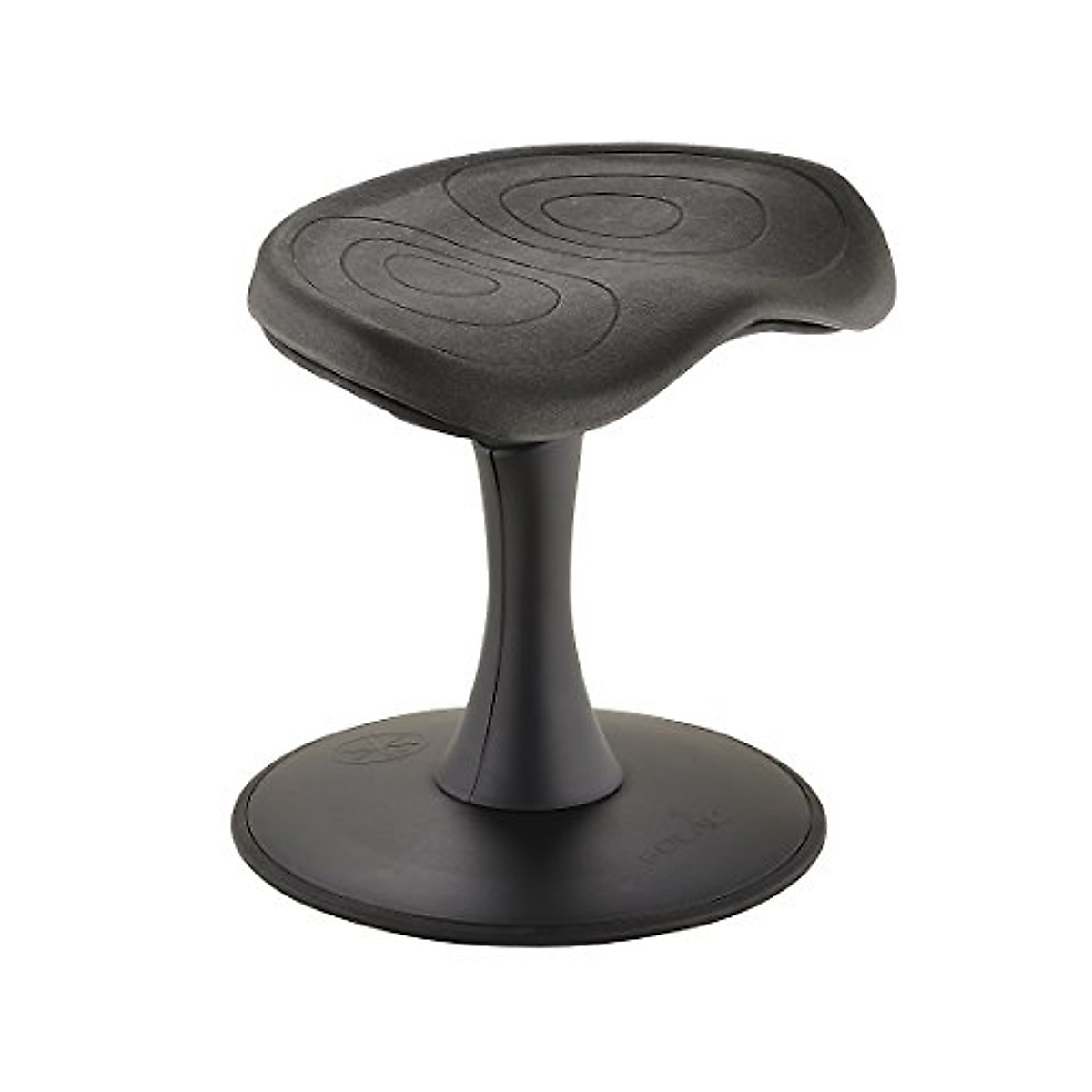 Safco Products 2270BL Fidget Active Stool, 14", Black