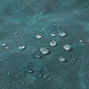 Chef's Travel Knife Case, Portable Knife Roll Bag For Men And Women, Waterproof Waxed Canvas, Strong Zipper, 5 Slots (Dark Green)