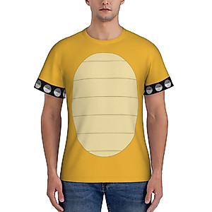 Super Smooth Shirt for Men and Women, Cosplay Tshirt Unisex Clothing Adults Soft T-Shirt (3X-Large, Yellow)