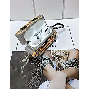 Monster Design Case for Apple AirPods Pro Case Cartoon Cover Silicone Shockproof 3D Cute Kawaii Protective Case Anti-Fall Headphone Case for Airpod Pro Case (Airpods Pro, Robot)