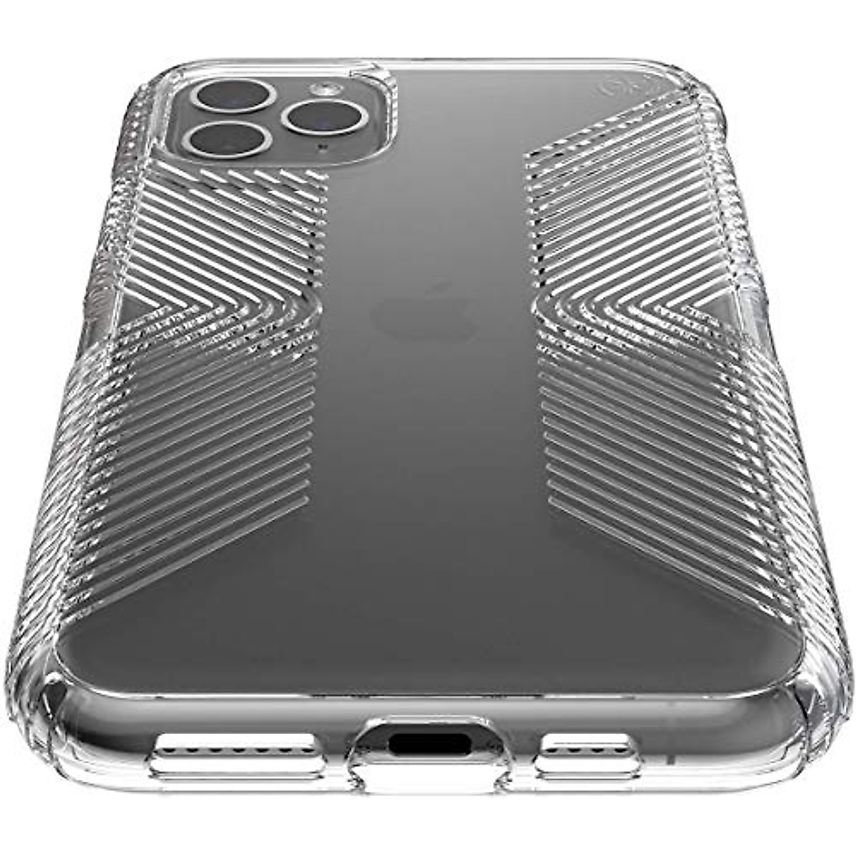Speck Products Presidio Perfect-Clear with Grip iPhone 11 PRO Max Case, Clear/Clear (136509-5085)