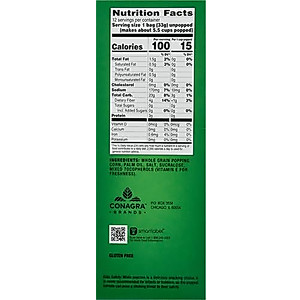 Orville Redenbacher's SmartPop! Kettle Corn Popcorn, 1.16 Oz, 12 Ct