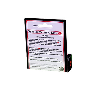 Sealed with A Kiss Lipstick Fixative Two Pack | Roll-On Applicator| Value Size Bottle 2 x 12ml | Smear Proof | Smudge Proof | Kiss Proof