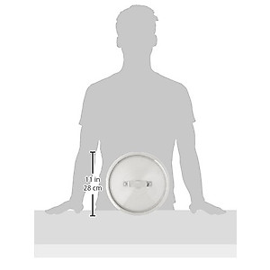 Winco Sauce Pan Cover for 7-Quart,Aluminum,Medium