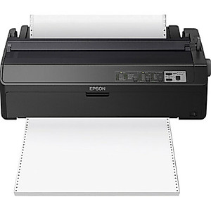 Epson LQ-2090II NT 24-pin Dot Matrix Printer - Monochrome - 550 CPS Mono - USB - Parallel - Ethernet