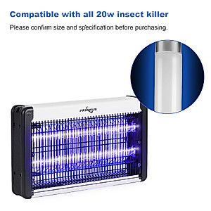 FSL BL T8 F10W Replacement Light Bulbs, 13in Lightbulb, UV Lamp Tubes for 20W Bug Zapper/Insect Killer/Mosquito Lamp. (2-Pack)