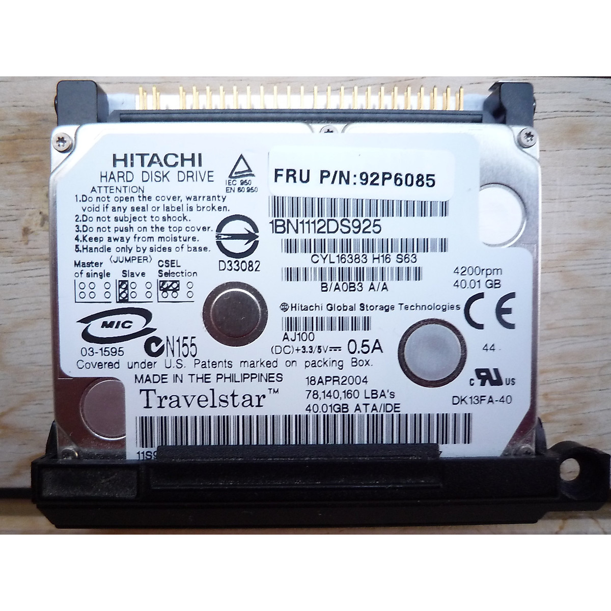 92P6085 IBM 92P6085 IBM 92P6085