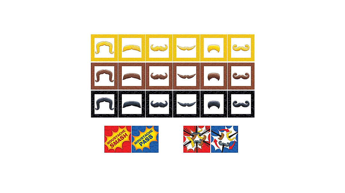 Pass the Stache Board Game - Fun for All Ages