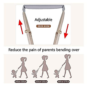 Baby Walking Harness and Safety Helmet,Baby Walker Toddler Walking Assistant,Adjustable Handheld Stand Up and Walking Learning Leash Kids Safety Breathable Walking Harness Walker for Baby 7-24 Months