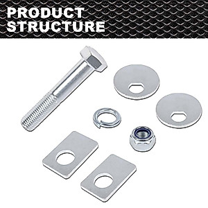 CNNELL Track Bar Drop Bracket Compatible with 2011-2021 Ford F250 F350 4WD 2-3.5" Lift Kit w/screw