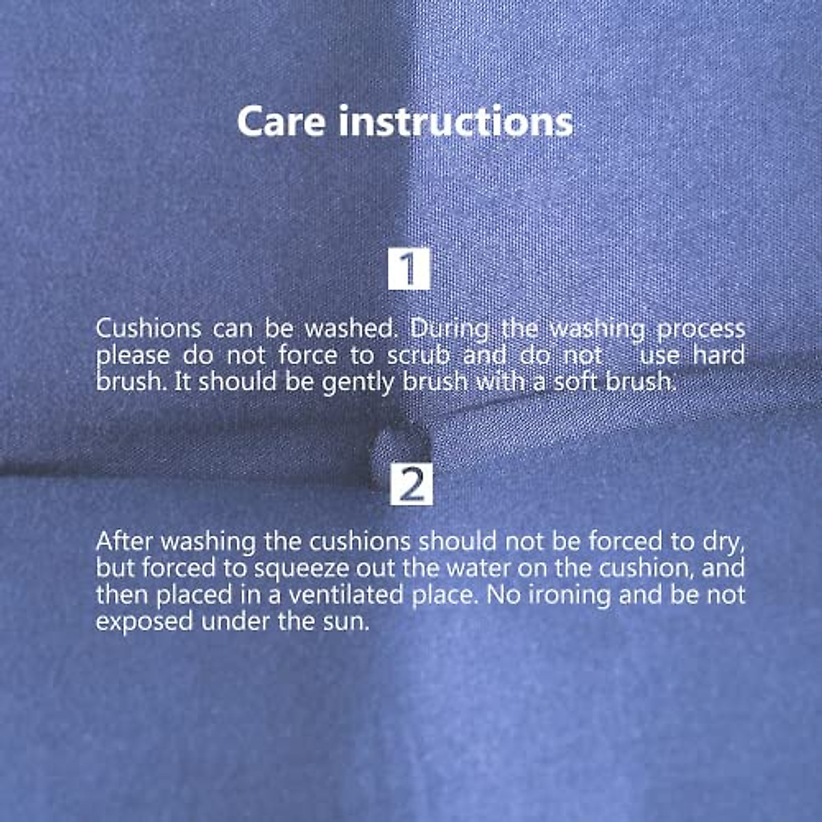 KBIKO-zxl 1 Pack Lounge Chair Cushion Indoor Outdoor Chaise Lounge Cushions with Cap Perfect for Garden Patio Mattress for Zero Gravity Chair (Blue)