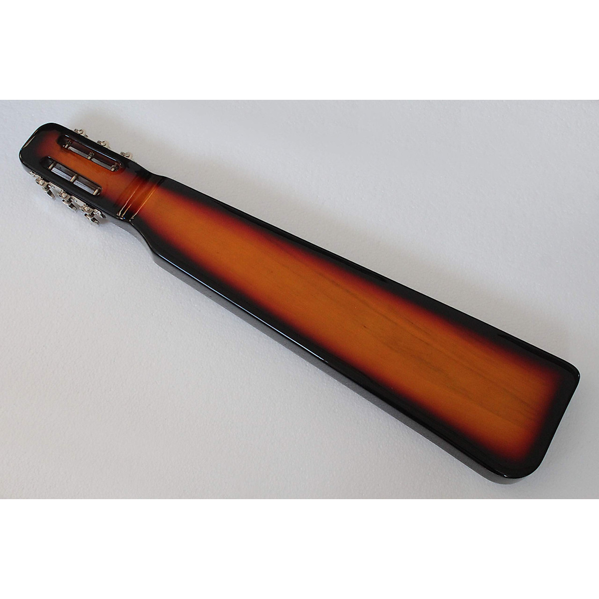 Musoo 6 String Slotted Head Stock Electric Lap Steel Slide Guitar Sunburst Color