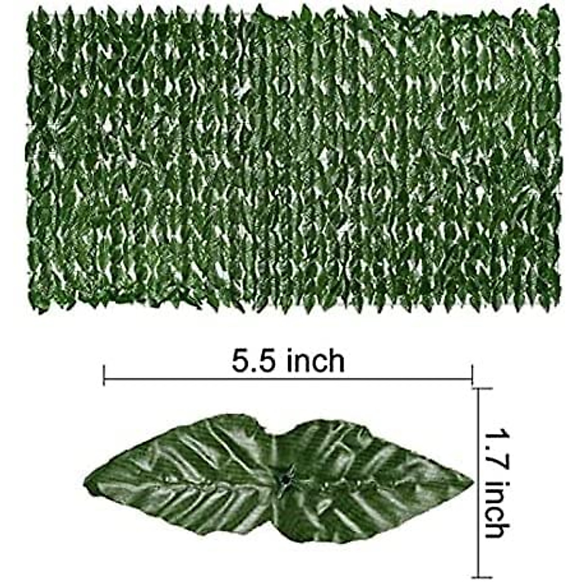TESHY Outdoor Privacy Screens Panels Artificial Hedge Garden Fence Screen, Artificial Green Plant Fake Grass Wall Decoration Fence ，Protection Privacy Outdoor Balcony Decor
