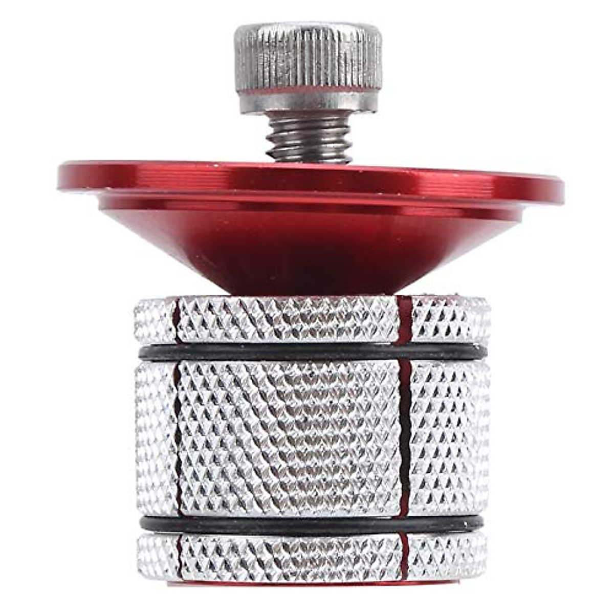 Pinsofy Bicycle Headset Screw, 2 Colors Aluminium Alloy Bicycle Expansion Screw, for Mountain Bike Bike(red)