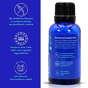 HealthyAnimals4Ever Bad Breath for Dogs Pellets - Dissolvable - No Brushing - for Clean Teeth, Plaque & Tartar Control - All-Natural, Non-GMO, Organic - Preservative & Chemical Free - 300 ct