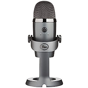 Logitech for Creators Blue Yeti Nano Premium USB Mic for Recording and Streaming – Shadow Gray