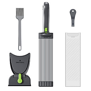 ONCE FOR ALL Meat Slicer Cleaver Kitchen Knife Set For Meat Slicing Shredding, Manual Fresh Meat Cutter Food Slicer For Beef Pork Mutton With Hook & Tongs For Home Cooking