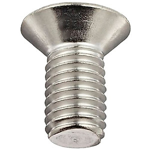 Small Parts 18-8 Stainless Steel Machine Screw, Plain Finish, Flat Head, Phillips Drive, Meets ASME B18.6.3, 5/16" Length, Fully Threaded, #4-40 UNC Threads (Pack of 100)
