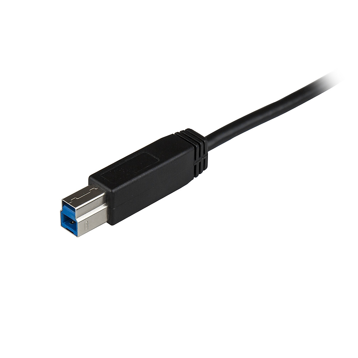 StarTech.com USB C to USB B Printer Cable - 1m / 3 ft - Superspeed - USB 3.1 - 10Gbps - USB C Printer Cable - USB Type C to Type B (USB31CB1M) , Black