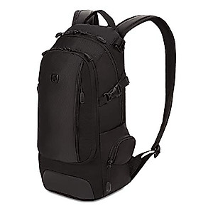 SwissGear 3598 Backpack Narrow Daypack, Black, 18-Inch