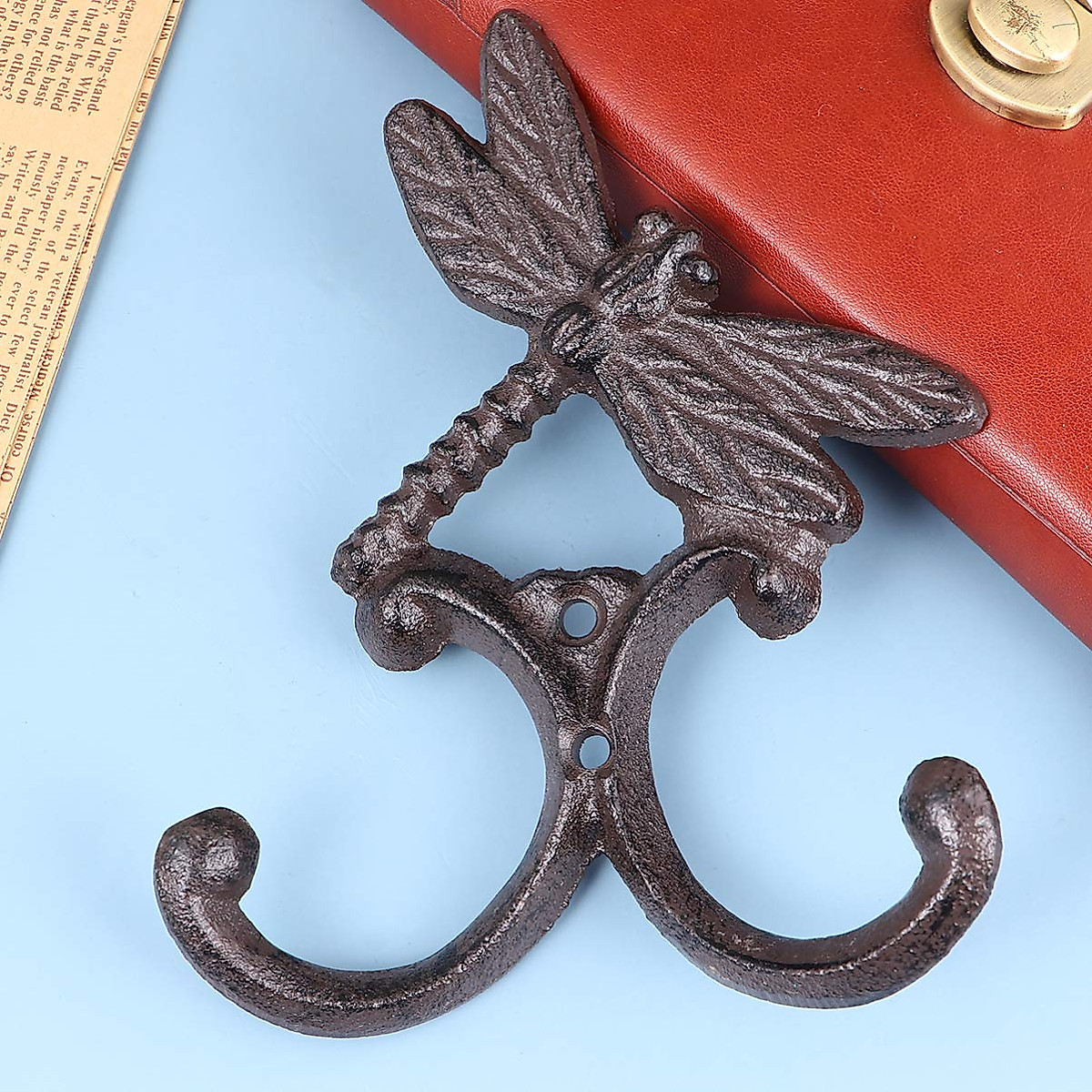 GANAZONO Unique Animal Shape Iron Wall Hook Coat Hanger for Home Office Door Back Wall Hanging Hook