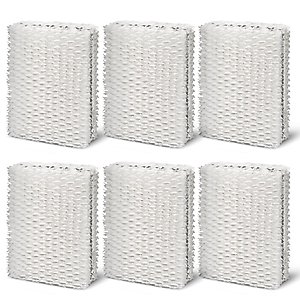 Alocs WF813 Humidifier Filter Replacement for Relion - RCM832 RCM832N ProCare PCWF813 PCWF-813 PCCM-832N PCCM-840 Equate EQWF813 EQ 2119-UL Cool Mist Humidifier Filters（6 Pack）