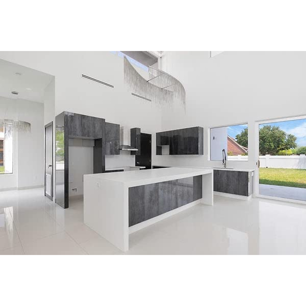 BUILDMART - 36" Plenum Box for [36" Linear Slot Diffuser - (2 Slot) Double Slot] Premium Insulated Plenum Box for Heating and Cooling - Texas Buildmart