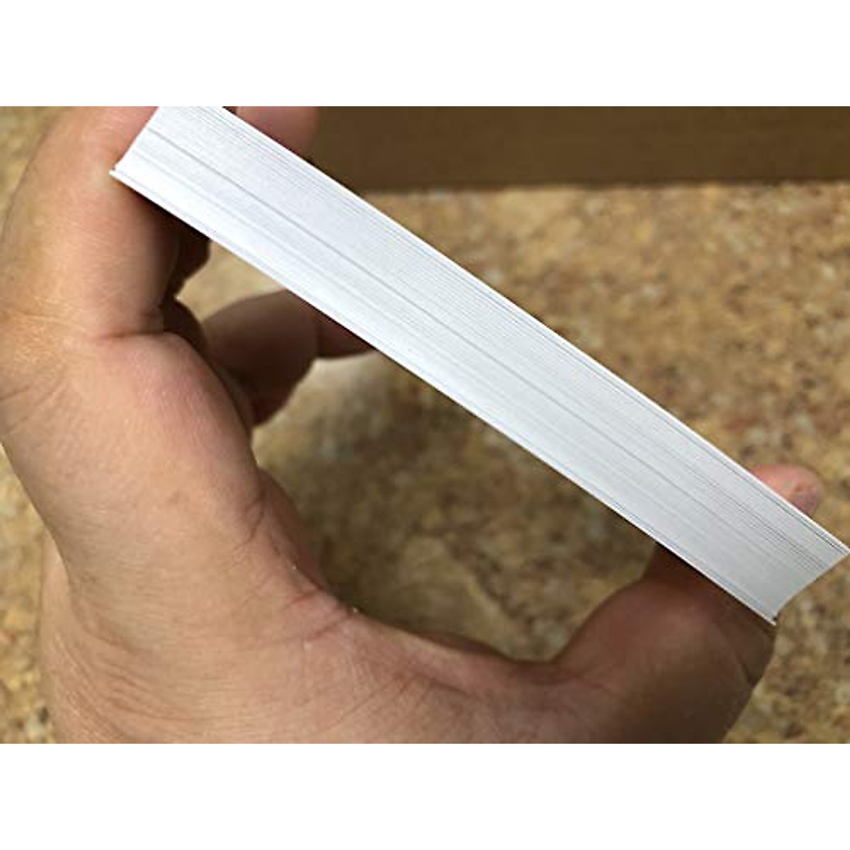 Upload Your Own Design - Business Cards 500 pcs- Free Matte or UV Glossy Finishing. 16pt cover (129 lbs. 350gsm-Thick paper) (Matte Finishing), Made in The USA