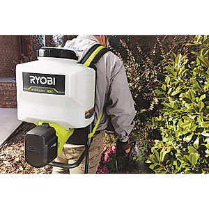 RYOBI ONE+ 18-Volt Lithium-Ion Cordless 4 Gal. Backpack Chemical Sprayer - 2.0Ah Battery and Charger Included