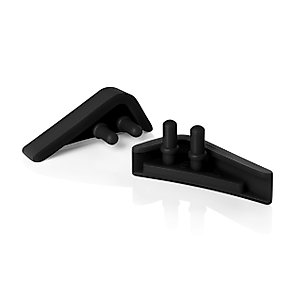 Noctua NA-SAVP3 chromax.Black, Anti-Vibration Pads for Noctua NF-A15 140mm Fans (16-Pack, Black)