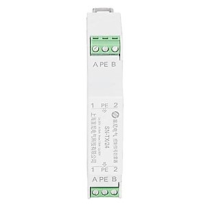 Mxzzand Voltage Surges Protector, RS485 Surge Protection Device Wide Application Quick Response for Equipment