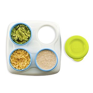 Nuby Garden Fresh 4pk Fresh Food Pods in Tray (Colors May Vary)