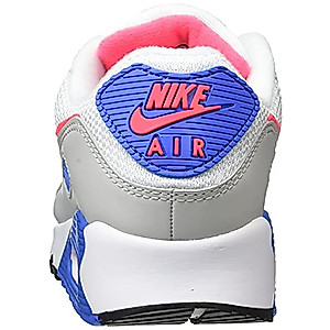 Nike Women's AIR MAX III Running Shoe, White Hot Coral Blue Crystal Grey Fog, 8.5