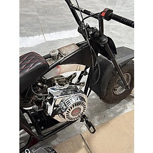 JMCHstore Brilliant Chrome Pull Start Recoil Starter Assembly for Predator 212 Coleman B200R CT200U EX 200cc Mini Bike, KT196 Go Kart Pull Cord Start Honda 6.5HP GX160 196 Hisun Engine Tao Motor