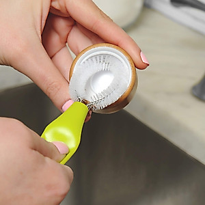 Full Circle Green Little Sipper Bottle and Straw Detail Cleaning Brush Set, One Size