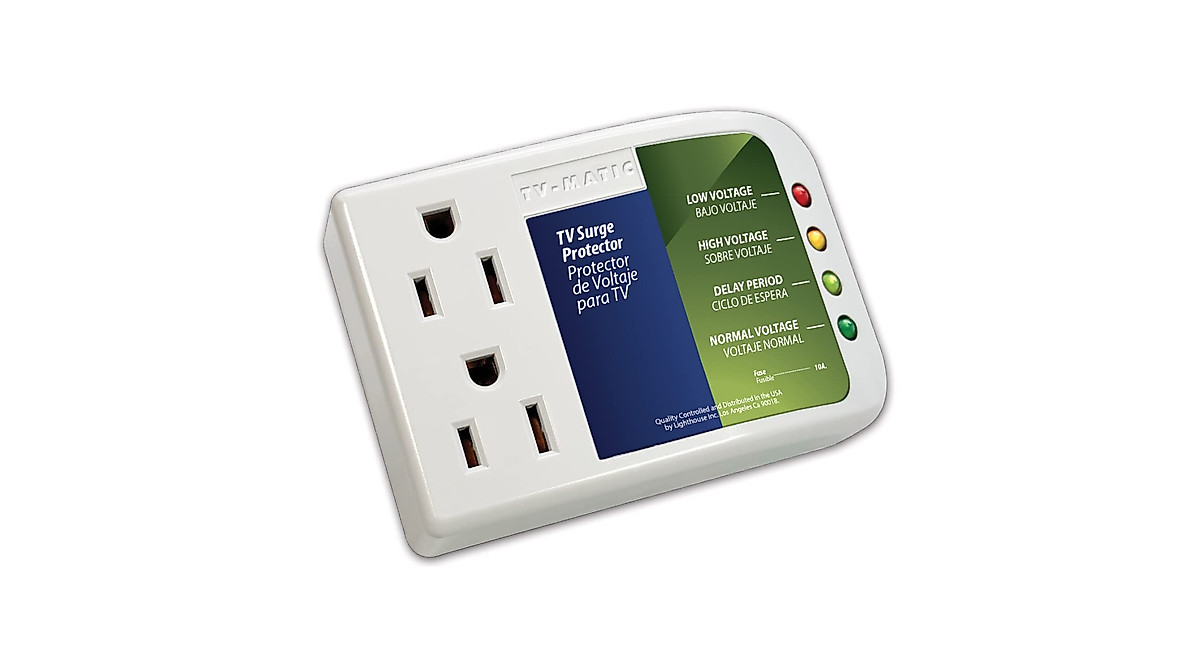 Electronic Surge Protector for TV and Gaming Devices | Safeguard ...